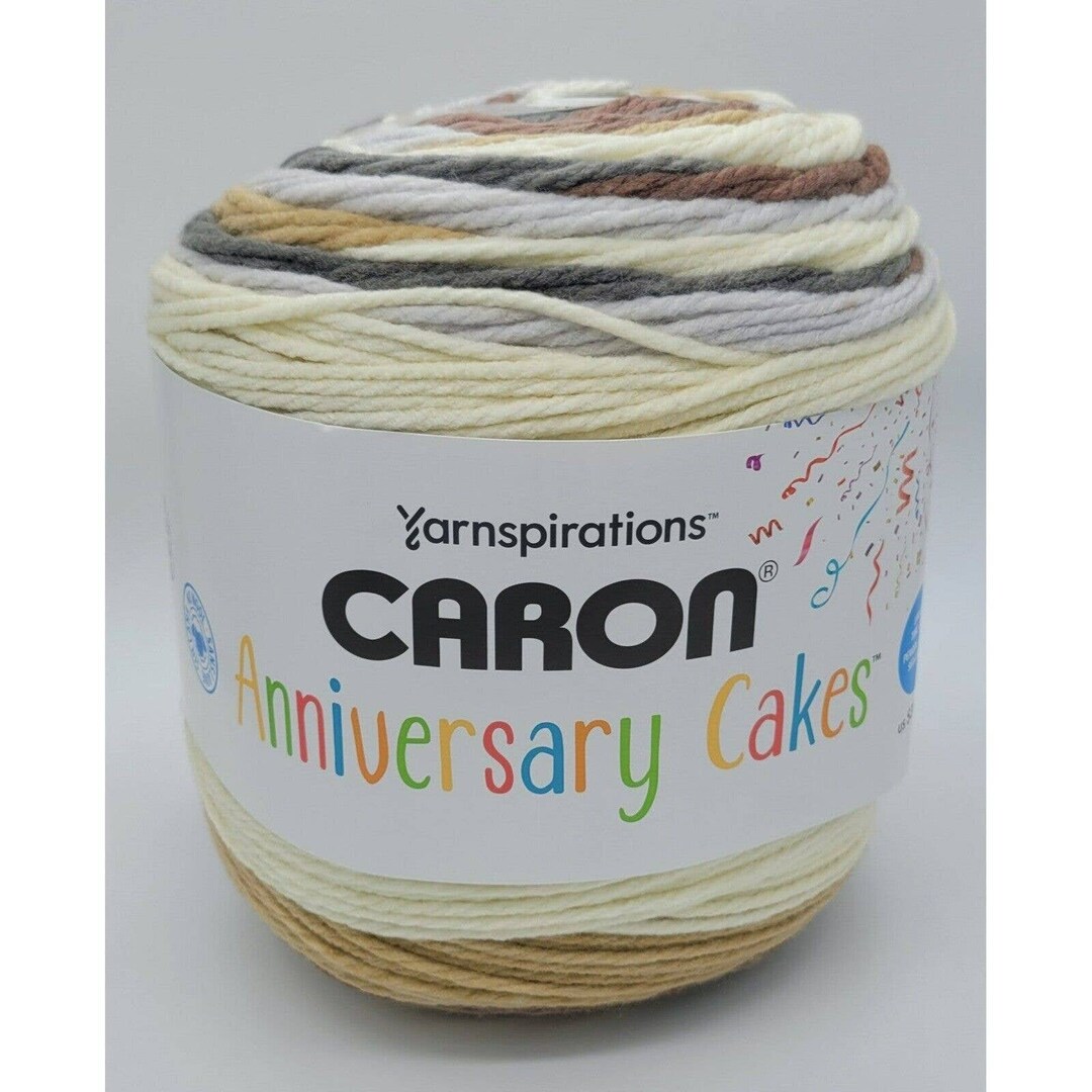Sandy Shore Yarn Caron Anniversary Cake Super Bulky Acrylic Yarn - Etsy ...