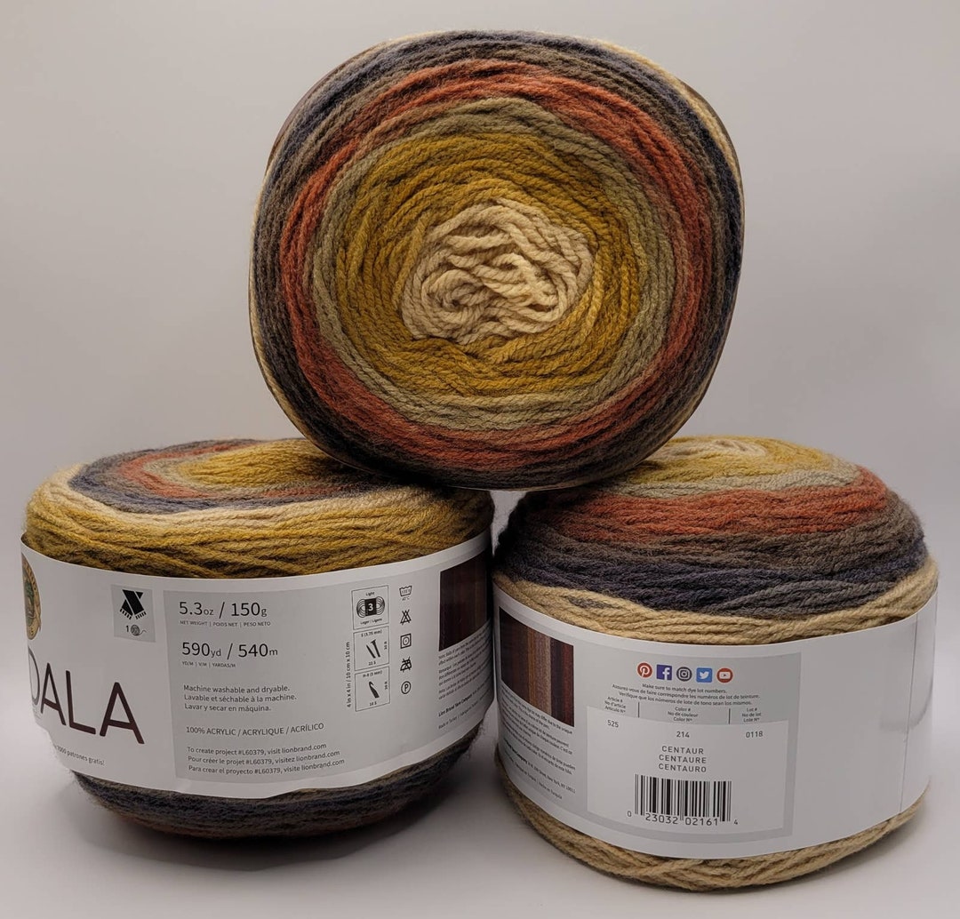 Mandala 3 Centaur Soft DK 3 Yarn for All Projects Melinas Crafts - Etsy