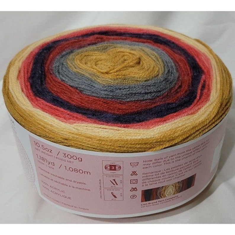 Beautiful Self-striping Yarn, Colorful Bonus Bundle in Satyrs, Soft ...