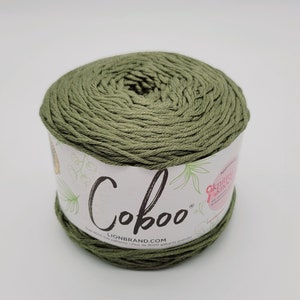Beautiful Yarn Cotton 3 Coboo in Olive Soft Bamboo for All Projects ...