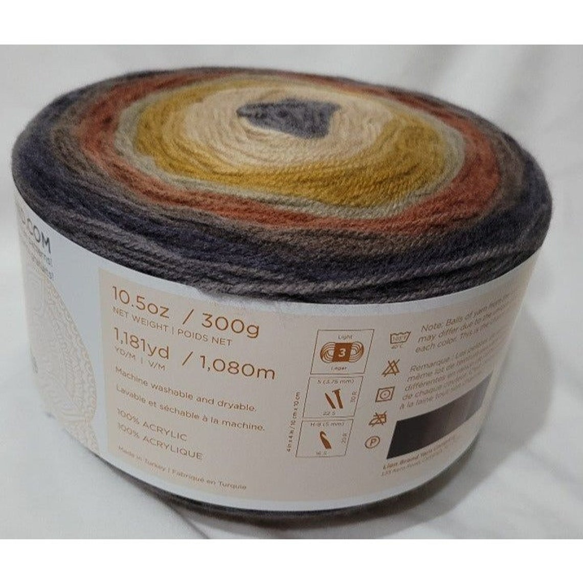 Lion Brand Mandala Bonus Yarn: Centaur Shades, Light Weight 3 - Etsy