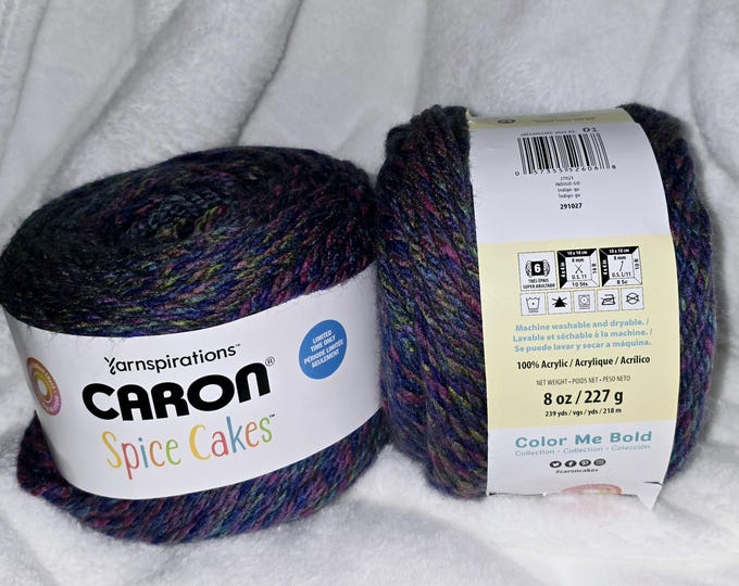 Caron Spice Cakes 2 in Indigo-go, Soft Pretty Yarn for All Projects ...