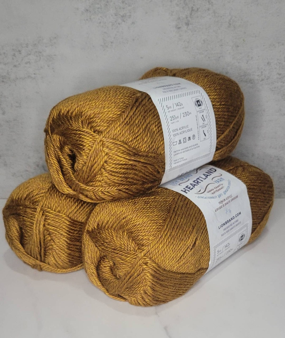Heartland 3 Bryce Canyon Soft Pretty Yarn for All Your Projects - Etsy