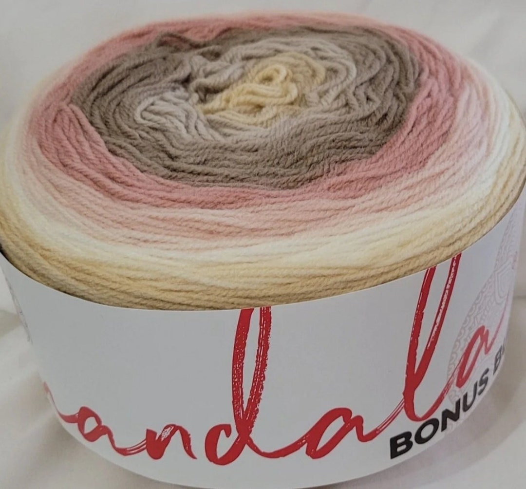 Mandala Bonus Yarn: Meowth Colorway, Light Weight 3, 1181 Yards - Etsy