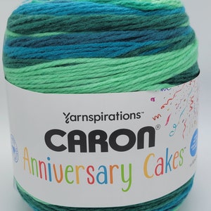 Super Bulky Yarn Caron Anniversary Cake in Monstera Quick Workup ...