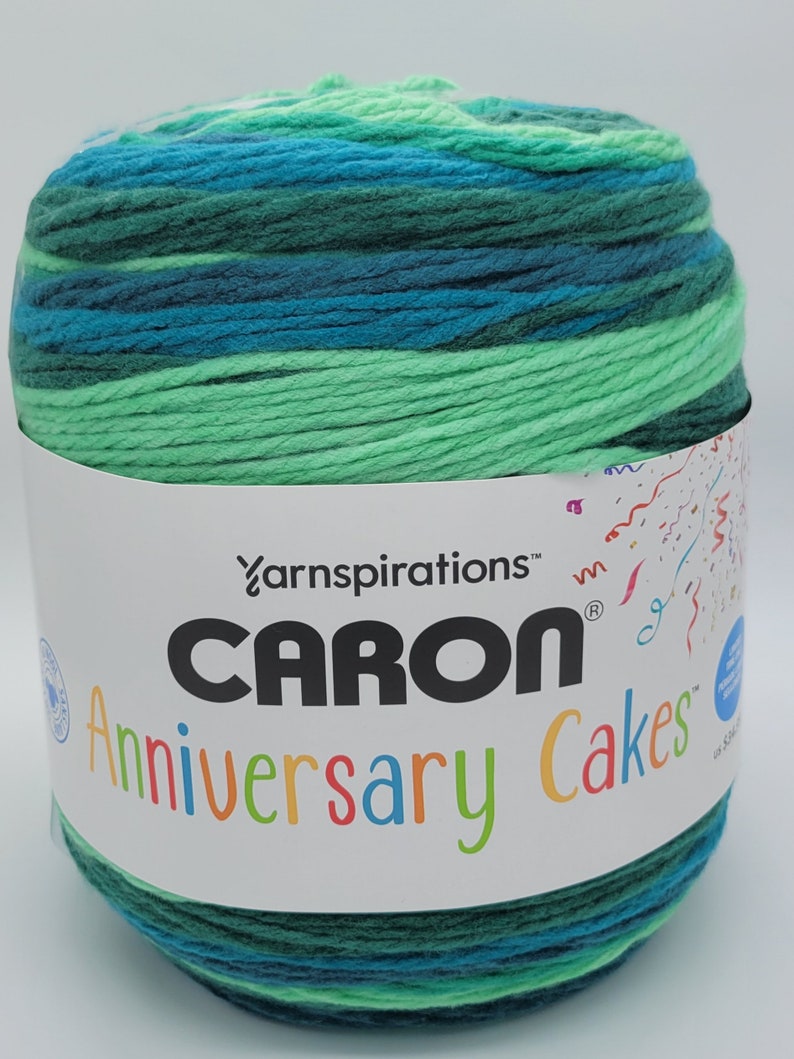 Super Bulky Yarn Caron Anniversary Cake in Monstera Quick - Etsy