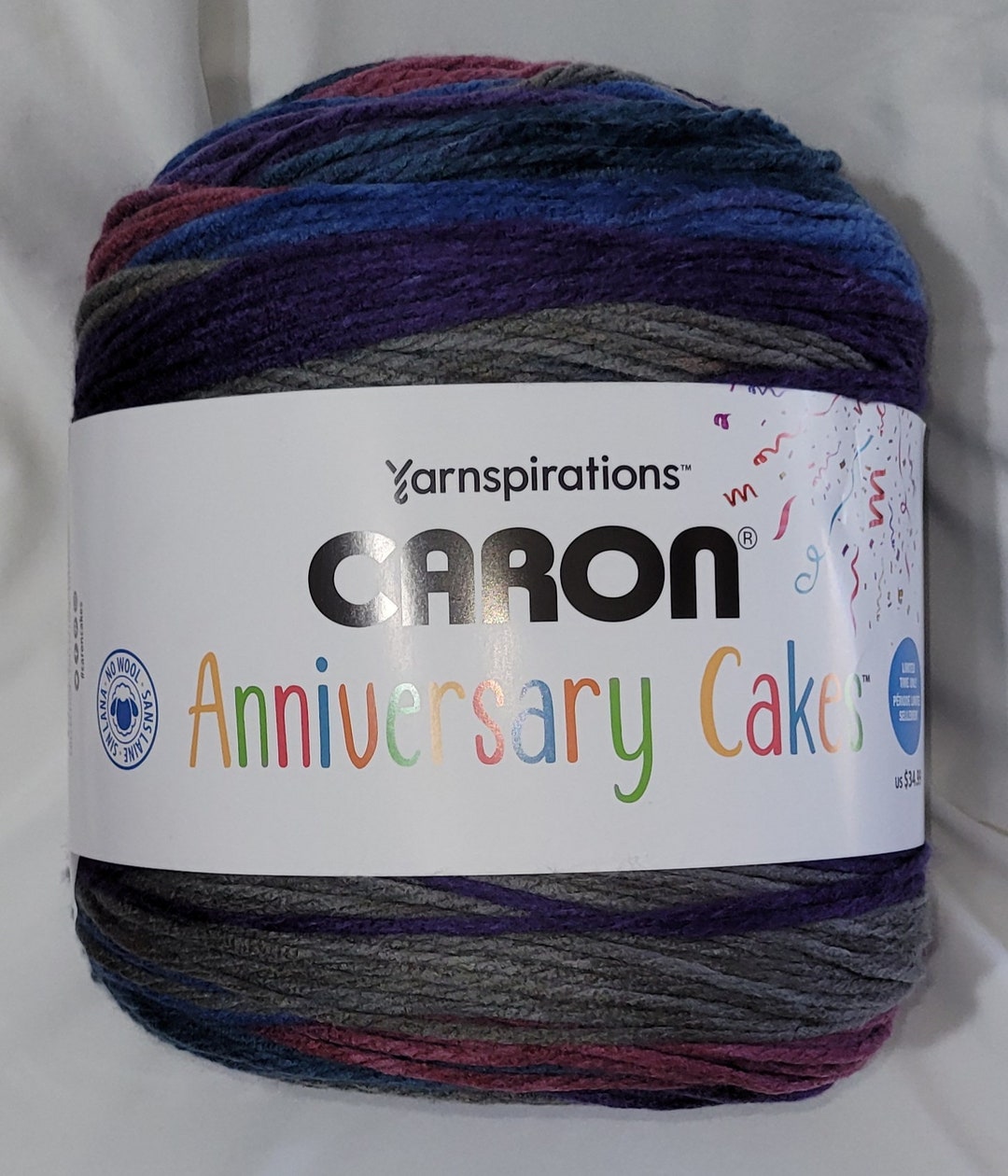 Super Bulky Yarn Caron Anniversary Cake in Nebulas Quick Workup ...