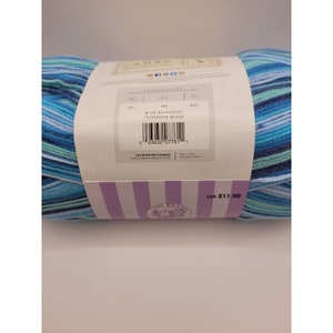 Ice Cream Big Scoop Yarn - Blue Raspberry, Soft Colorful Yarn, Yarn for ...