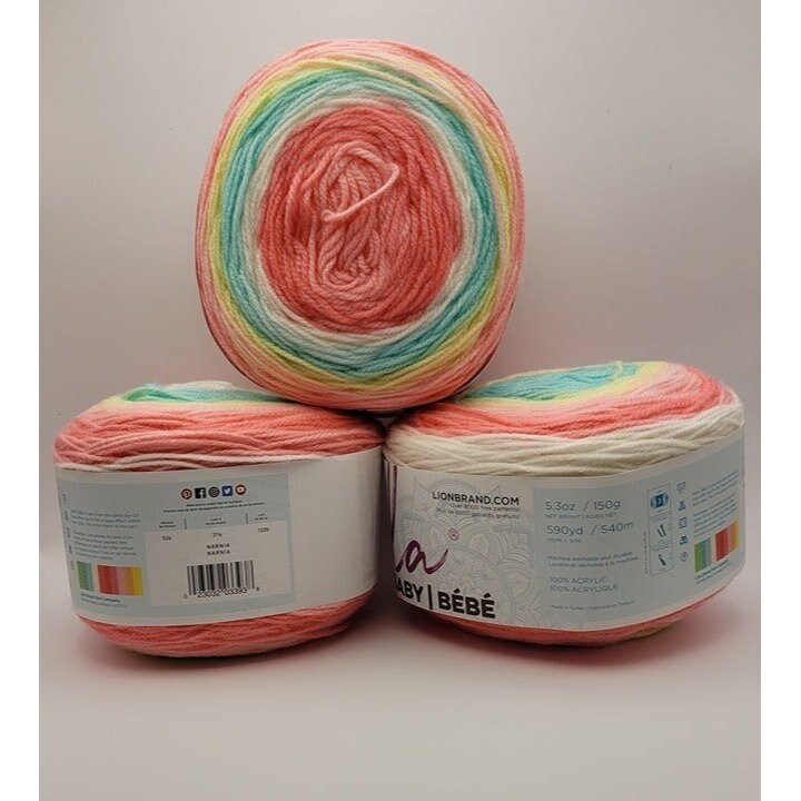 Bundle Yarn, 2 Cakes Each of Mandala Baby in Narnia & Diagon Alley ...