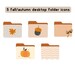 Fall, Autumn Desktop Folder Icons | Desktop Icons for Mac and Windows ...