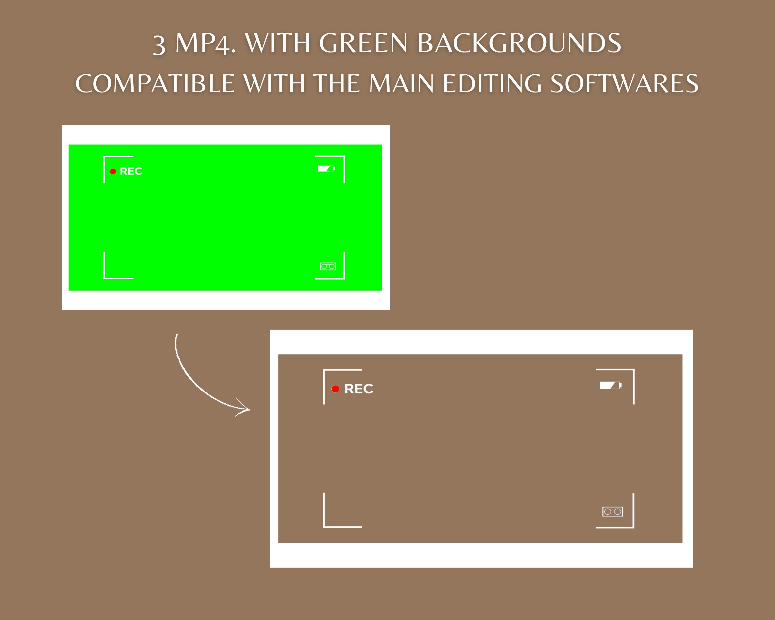 Animated Record Video Frames | VHS/OLD FILM Video Borders | Youtube ...