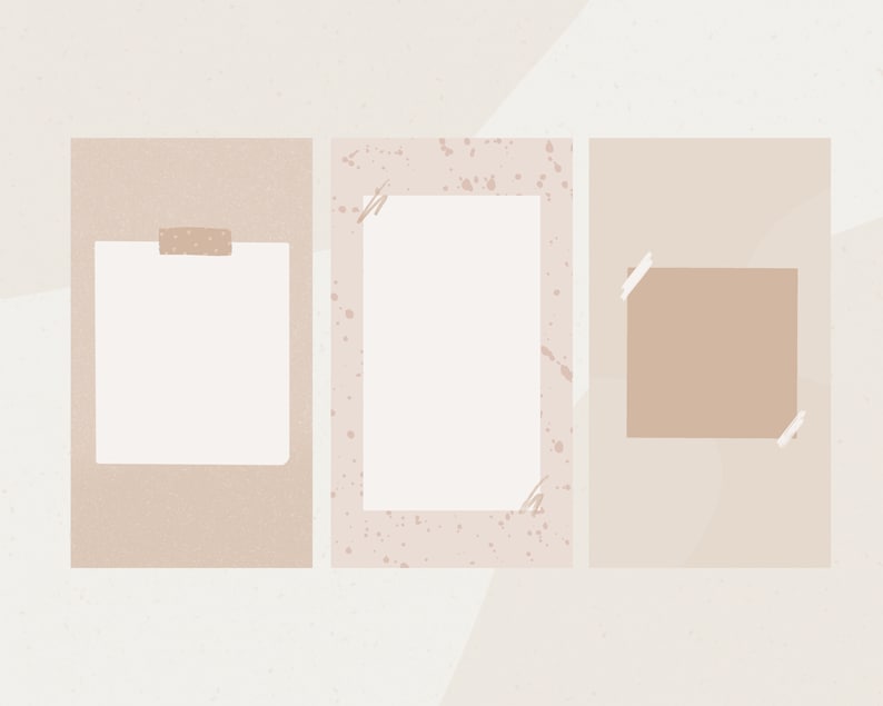 12 Instagram Story Backgrounds | Instagram Blank Template | Aesthetic ...