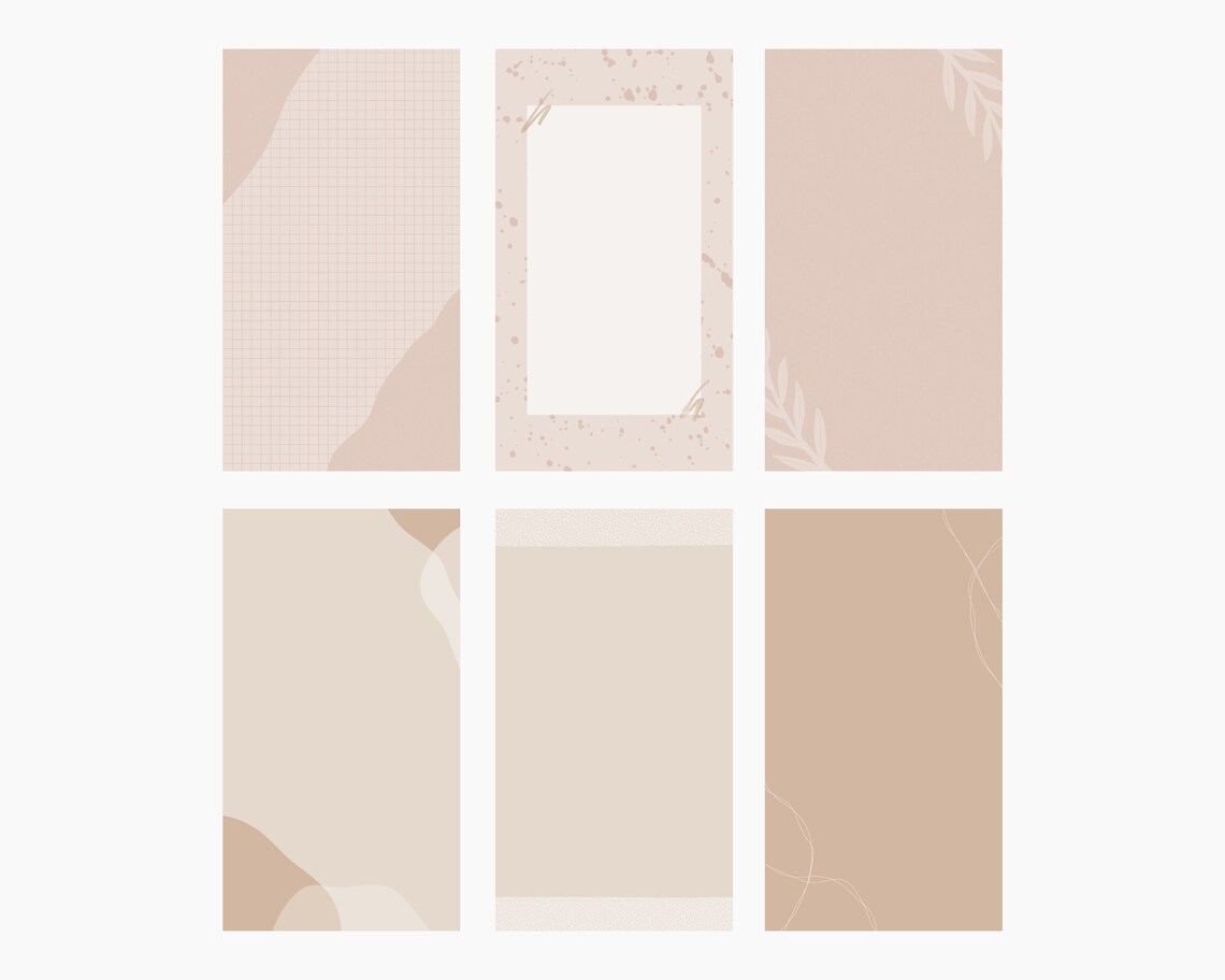 12 Instagram Story Backgrounds | Instagram Blank Template | Aesthetic ...