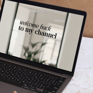 Minimal PNG Youtube Video Overlays | Aesthetic Graphics and Text for ...