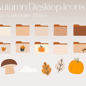 Fall, Autumn Desktop Folder Icons | Desktop Icons for Mac and Windows ...