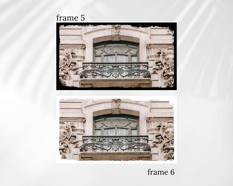 Minimal Vhs Youtube Video Frames | Video Borders | Youtube Branding ...