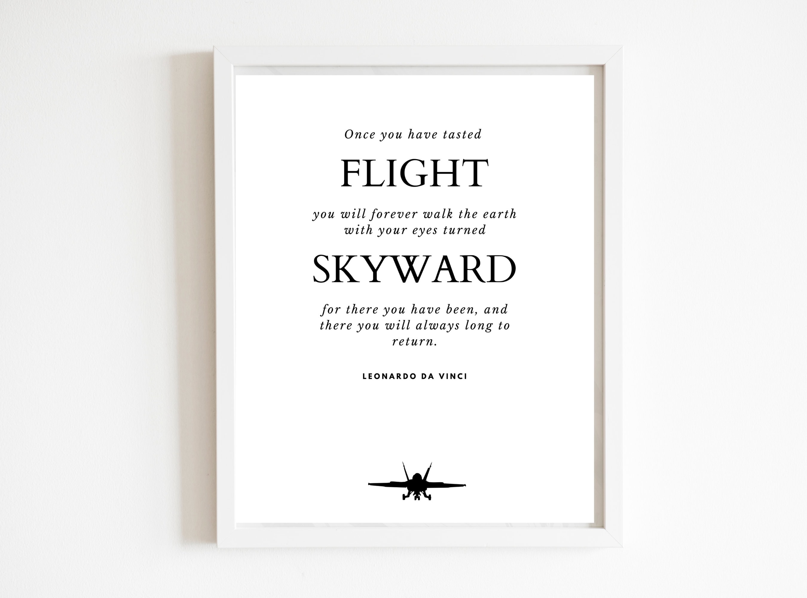 Fighter Pilot Gift once You Have Tasted Flight DIGITAL FILE Pilot Gift ...