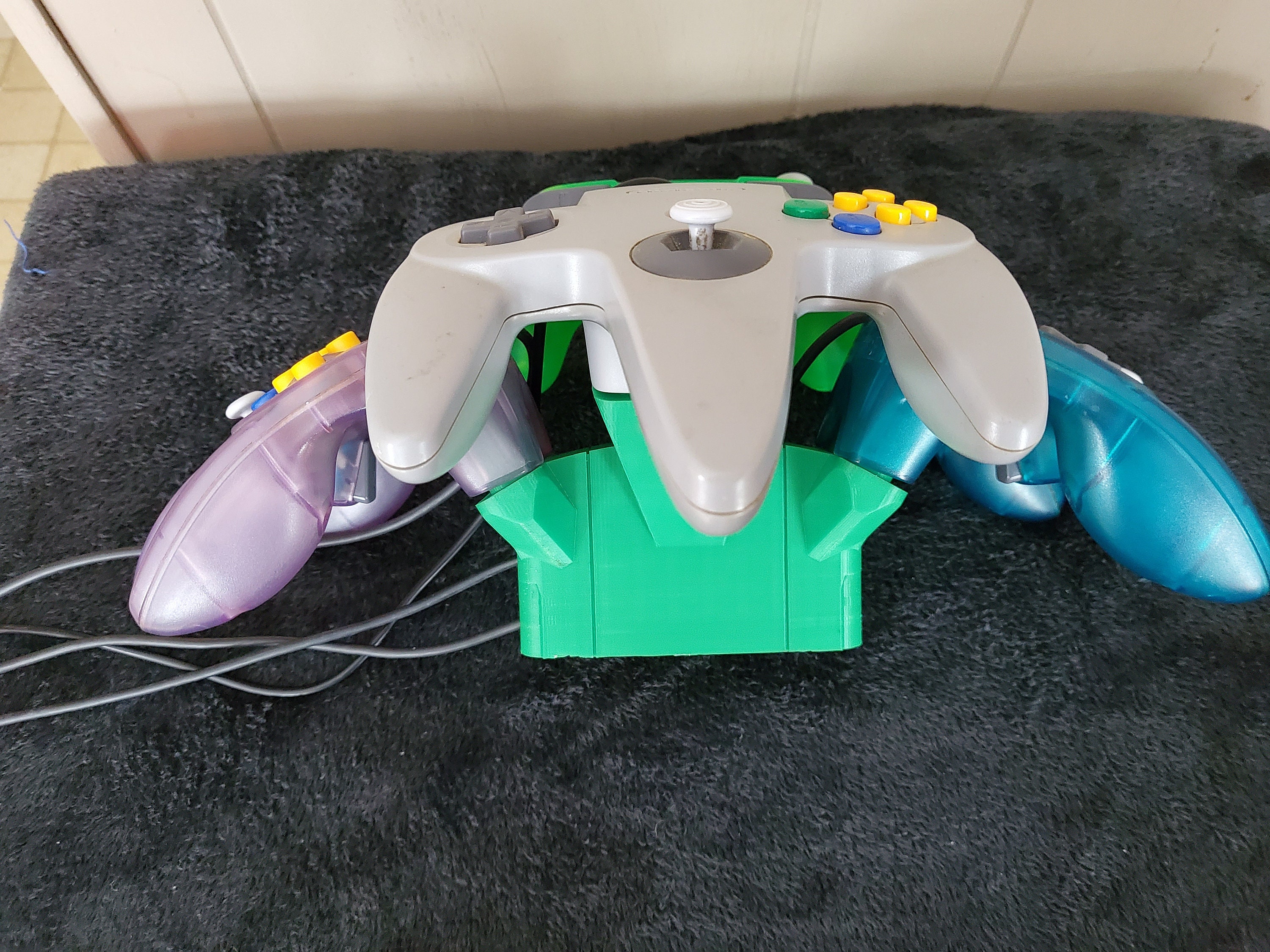 Nintendo 64 Four Controllers Storage and Display .stl 3D Model File - Etsy