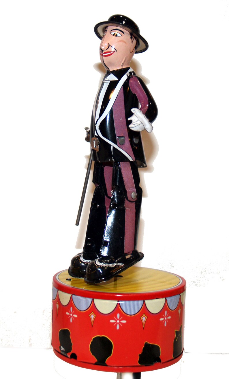 Tap Dancer Fred Tin Toy Windup Dancing Toy Vintage Style - Etsy