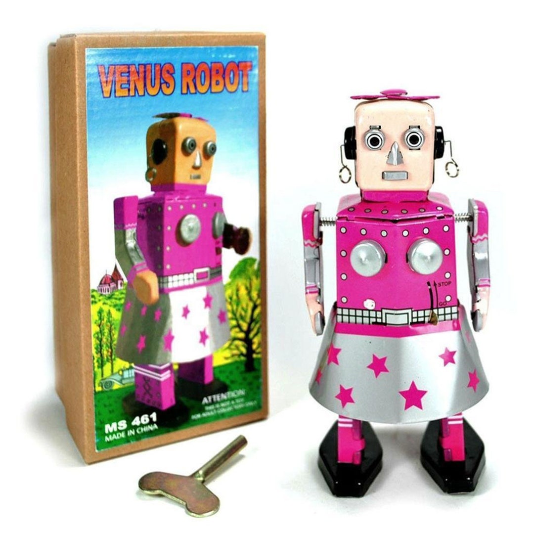 Venus Robot Tin Toy Windup Maria Metropolis SALE - Etsy