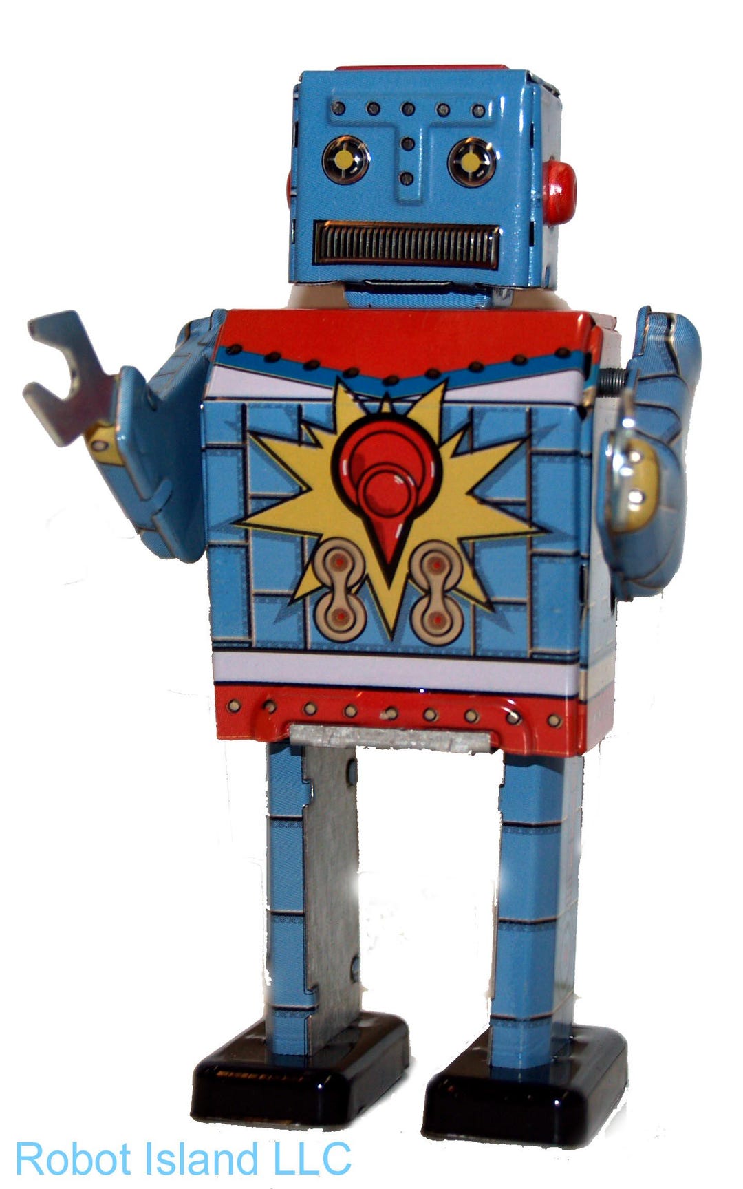 Mighty Robot Jr. Wind up A/k/a Senkei Masked Robot - Etsy