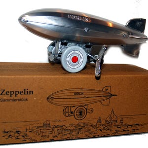 Tin Toy Windup Zeppelin Rocket Blimp Led Zeppelin Hindenburg - Etsy