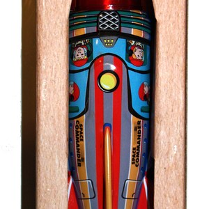 Tin Toy Rocket Space Toy Friction Power Vintage Style Toy SALE! - Etsy