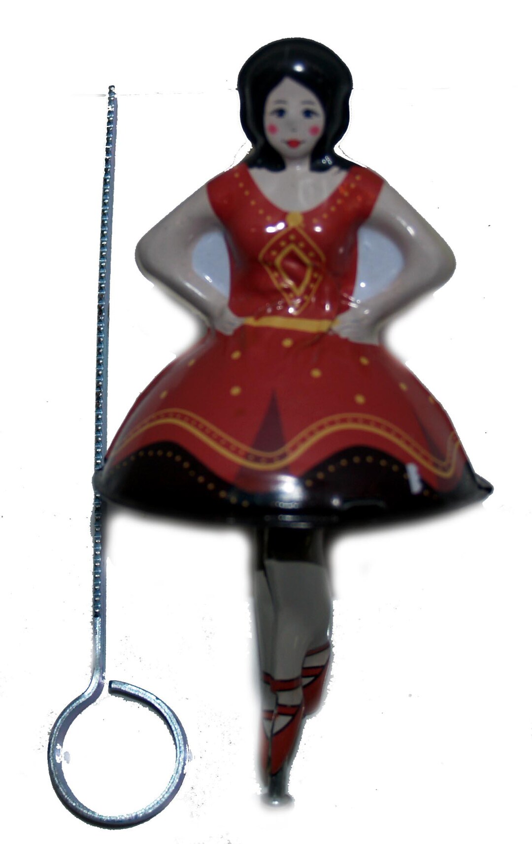 Tin Toy Ballerina Dancer Spinning Top Balancing Action Gyroscope- SALE ...