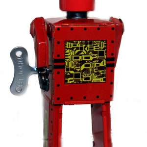 Atomic Robot Man Windup Tin Toy St. John Toys-sale- USA SELLER - Etsy ...