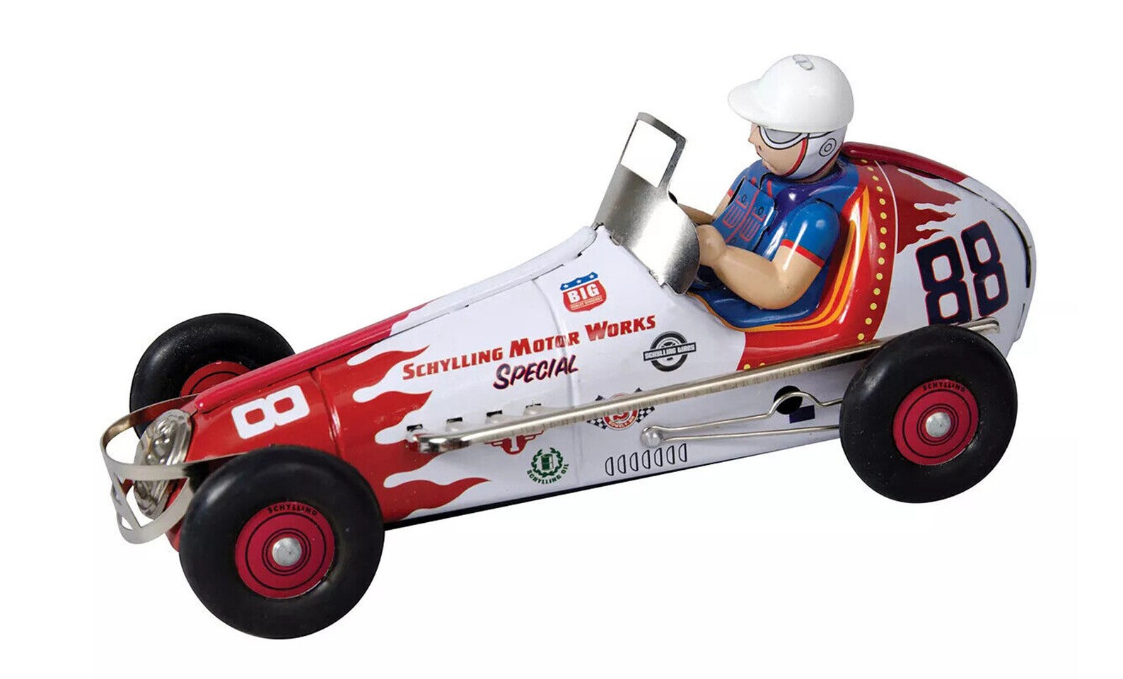 Sprint Racer Tin Toy Car Windup Yonezawa Style Schylling - Etsy