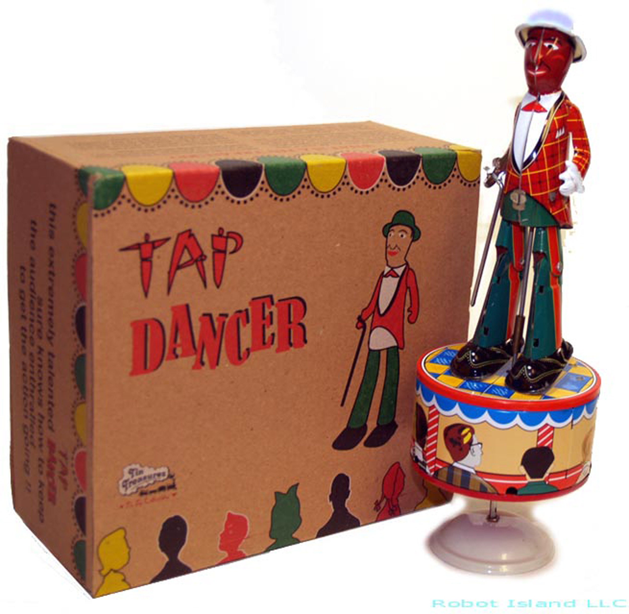 TAP DANCER Sammy Wind up Tin Toy Harlem Jazzbo Jim Dancing Jim - Etsy