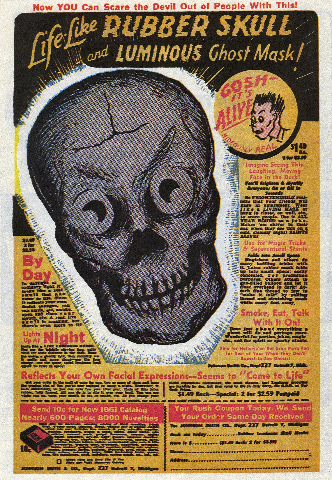 COMIC ADVERTISING IMAGES - Golden Age Comic Book Ads Scanned - Download ...