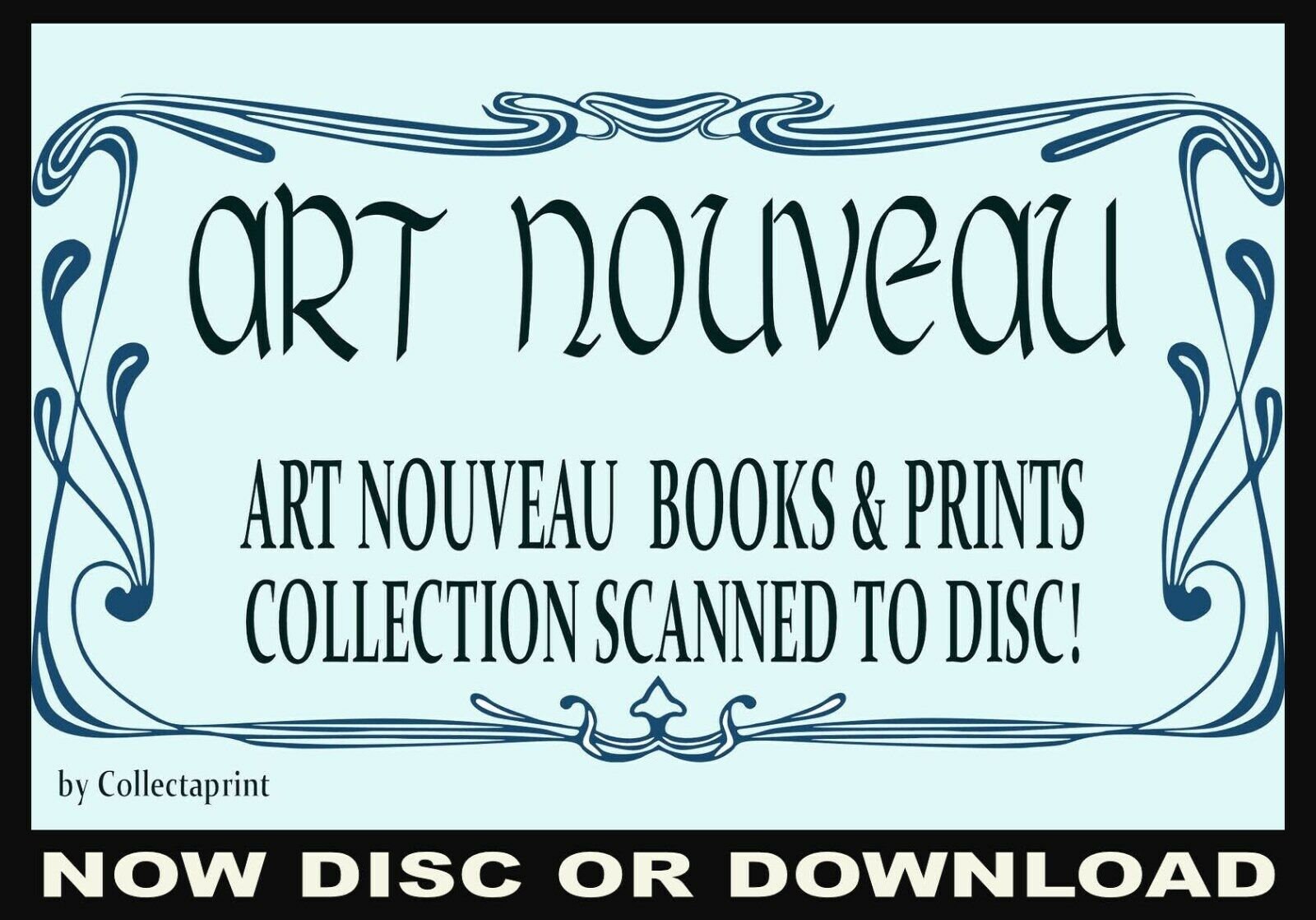 ART NOUVEAU - 19x Vintage Book Scans & Prints Images Supplied via ...