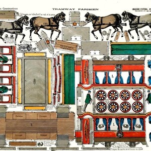 TRANSPORT - 125 Printable Antique Paper Toy Cut-out Images - Ships ...