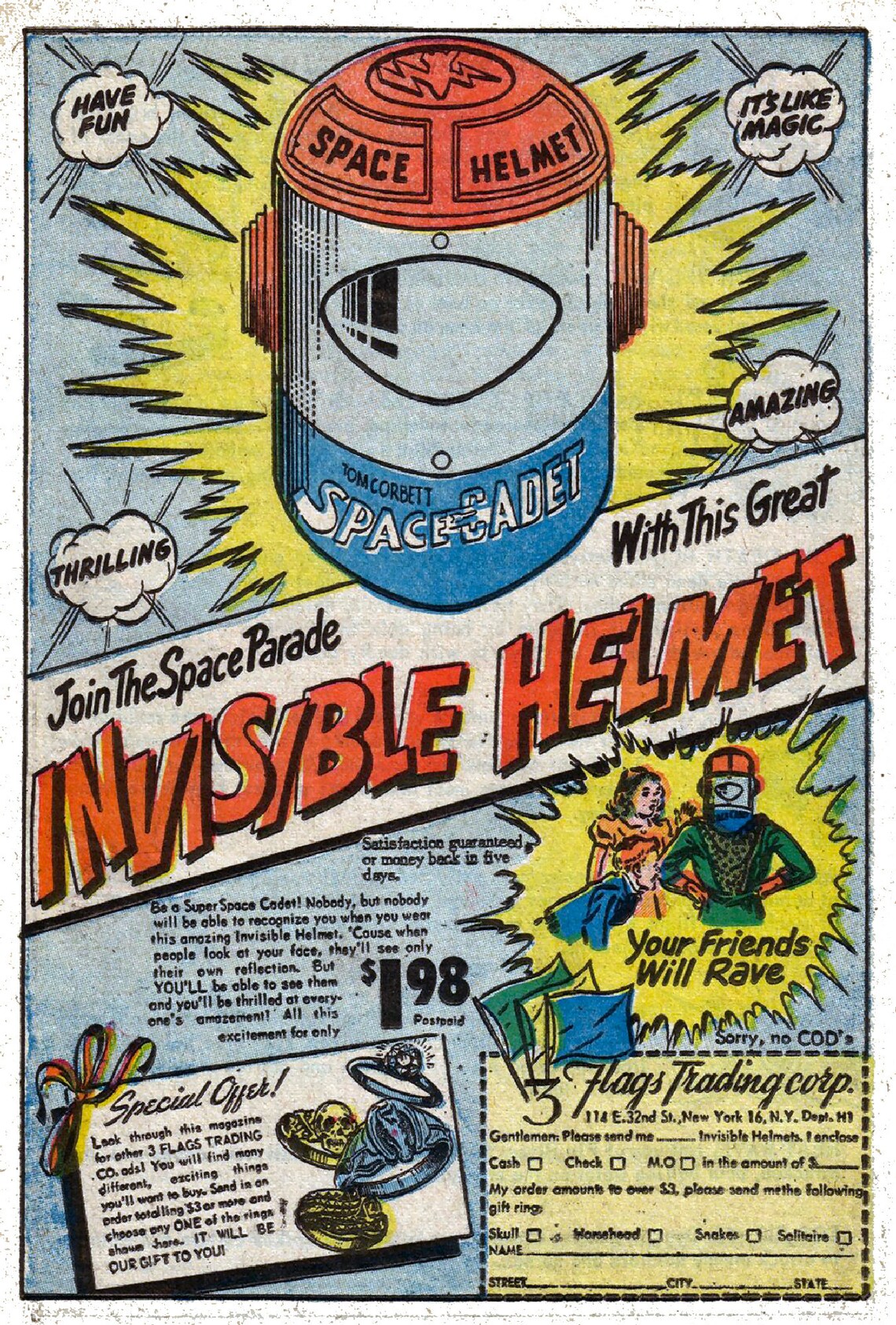 COMIC ADVERTISING IMAGES - Golden Age Comic Book Ads Scanned - Download ...