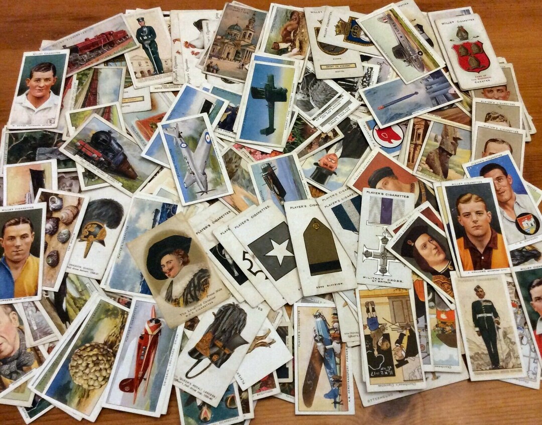 200x Vintage TOBACCO CIGARETTE CARDS - Pre-war Good Condition Originals ...