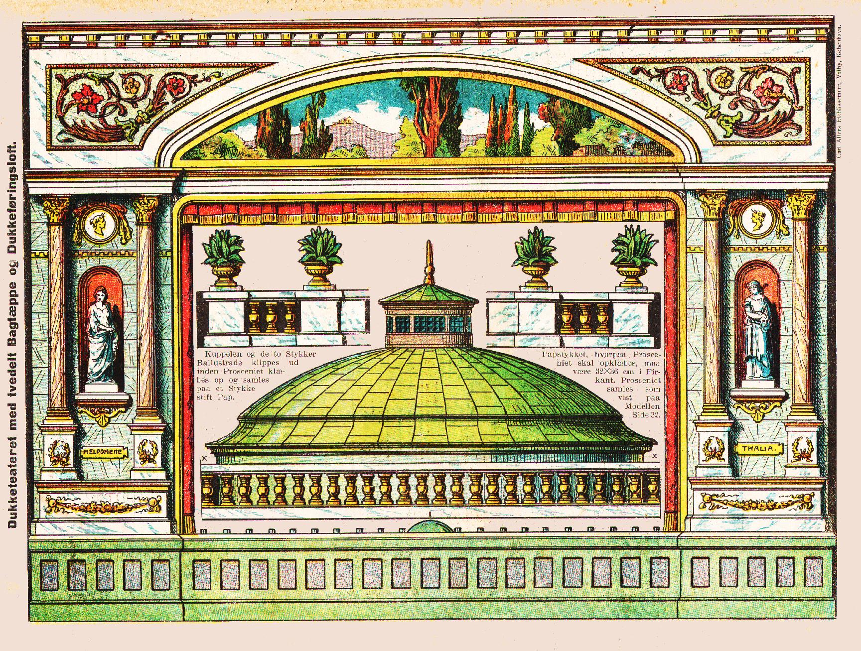 160+ PROSCENIUMS/STAGE FRONTS - Hi-res Printable Cut-out Toy Theatre ...