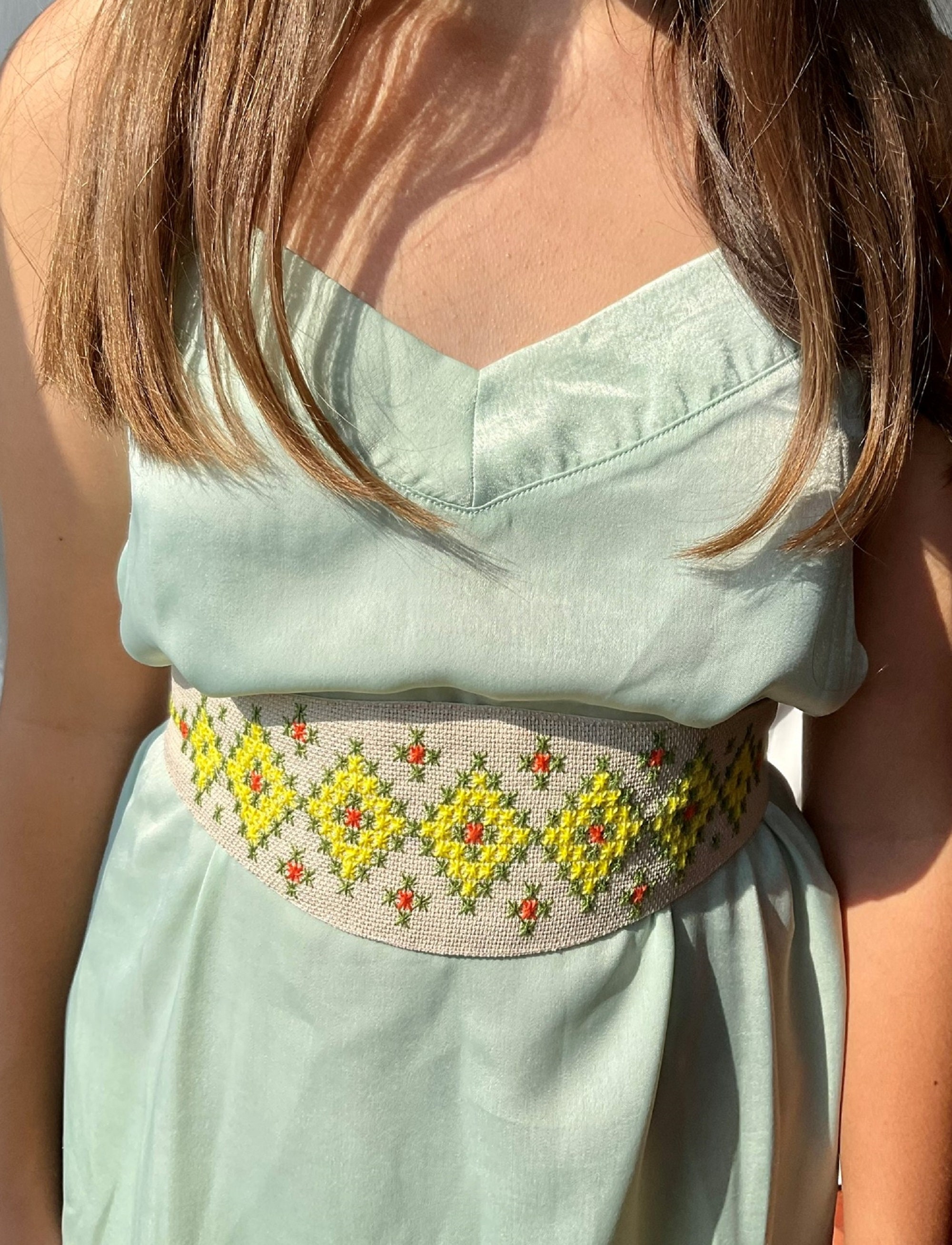 Embroidered Belt, Turkish Embroidery Belts, Boho Belt Cotton, Ethnic ...