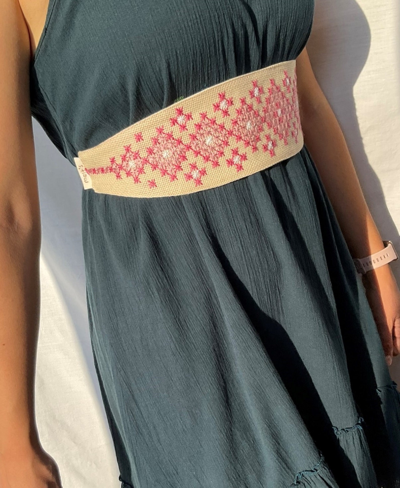 Embroidered Belt, Turkish Embroidery Belts, Boho Belt Cotton, Ethnic ...