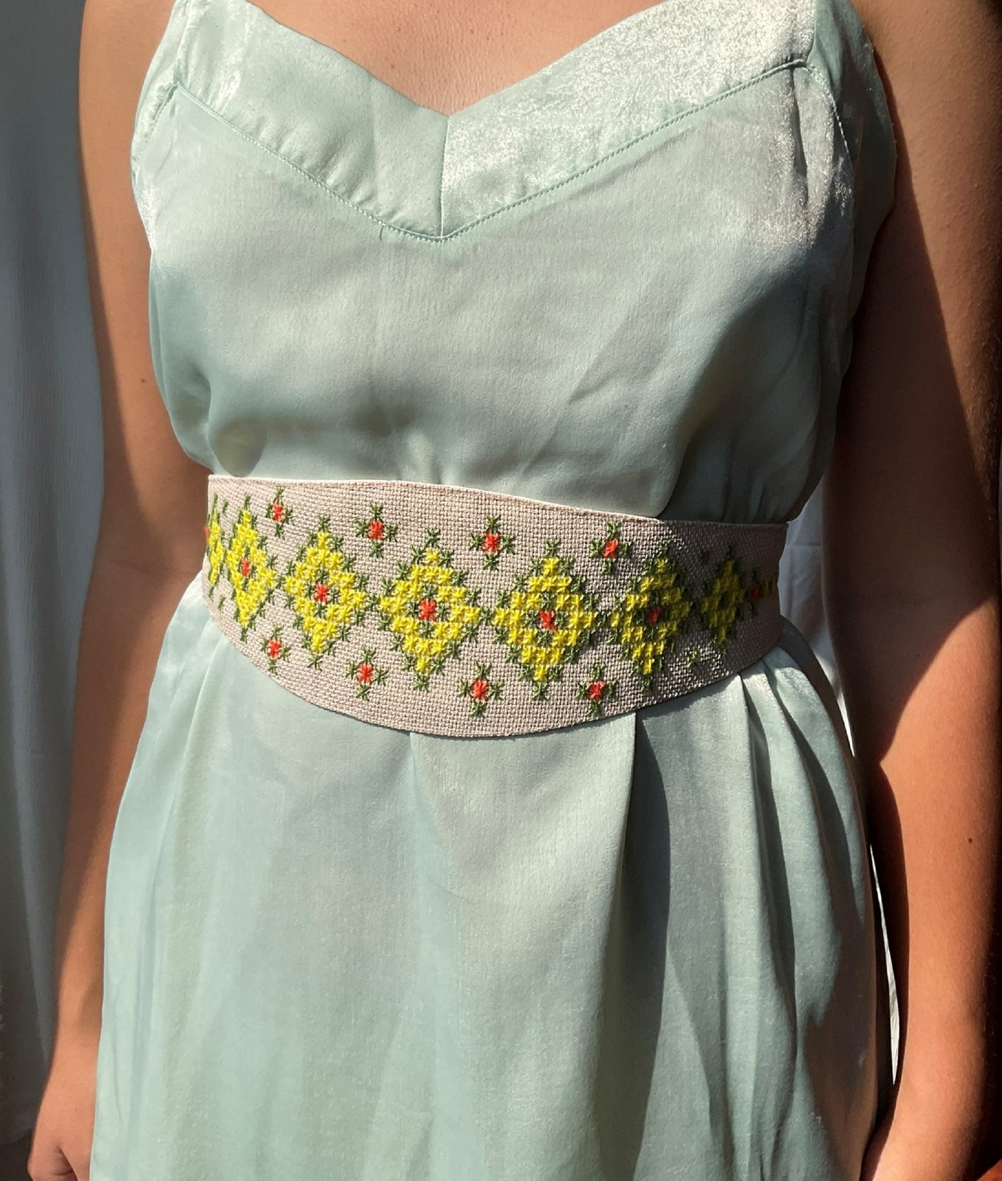 Embroidered Belt, Turkish Embroidery Belts, Boho Belt Cotton, Ethnic ...