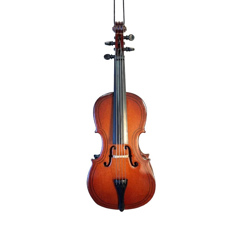 Cello Ornament Wood - Etsy