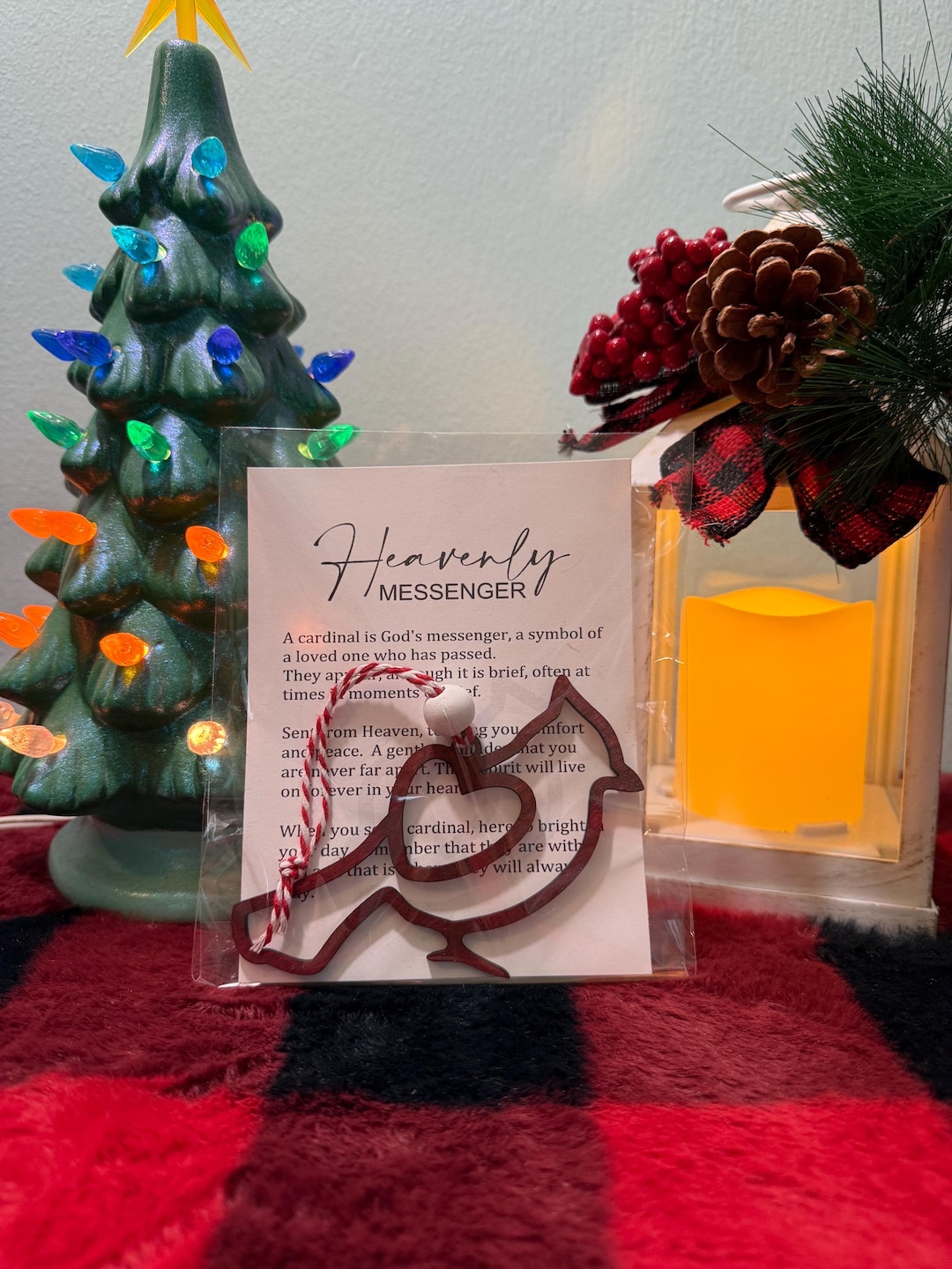 Cardinal, Heavenly Messenger, Car Charm, Ornament - Etsy