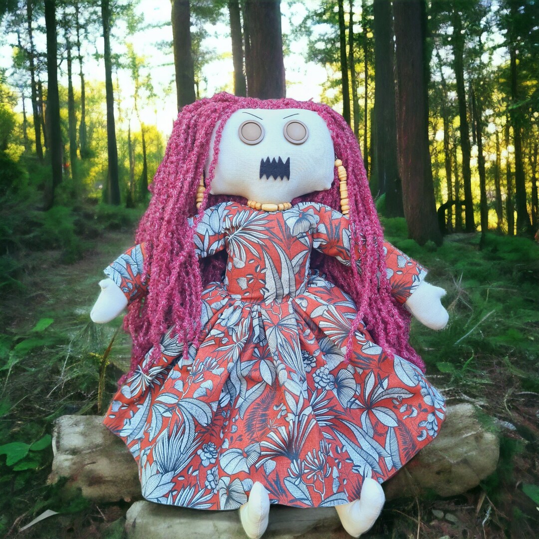 Primitive Handmade Horror Doll - Etsy