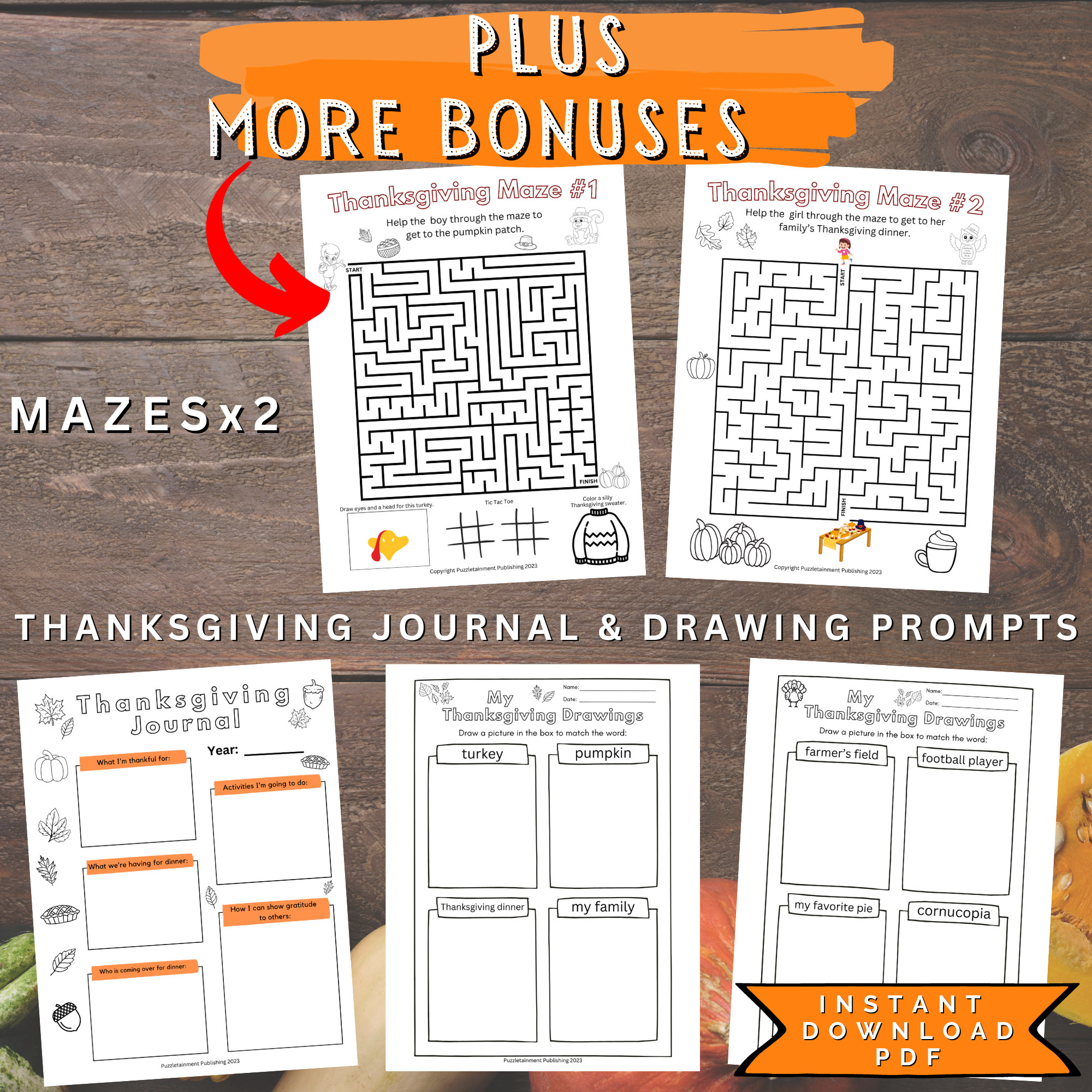 Thanksgiving Word Search Printable Thanksgiving Activities for Kids ...
