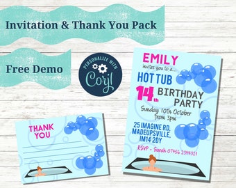 Hot Tub Party - Etsy