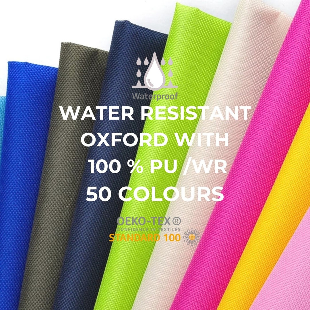 Waterproof Outdoor Fabric Oxford, Oxford PU, Colorful Water Repellent ...
