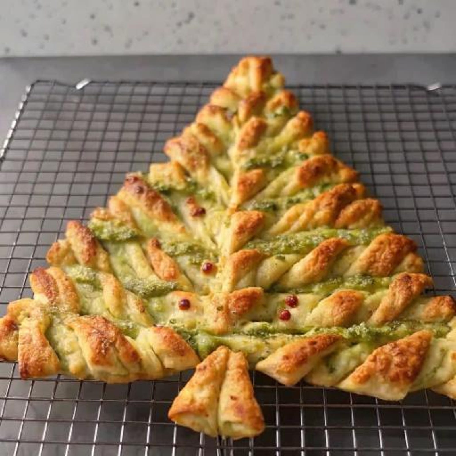 Cheese Twist Christmas Tree Recipe Digital Download - Etsy