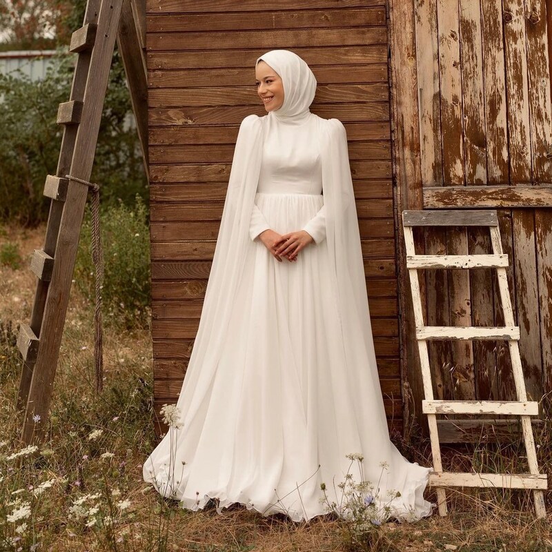 Muslim Wedding Dress Etsy