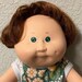 Vintage Cabbage Patch Kid Girl Hard Body Head Mold 3 Auburn Cornsilk ...