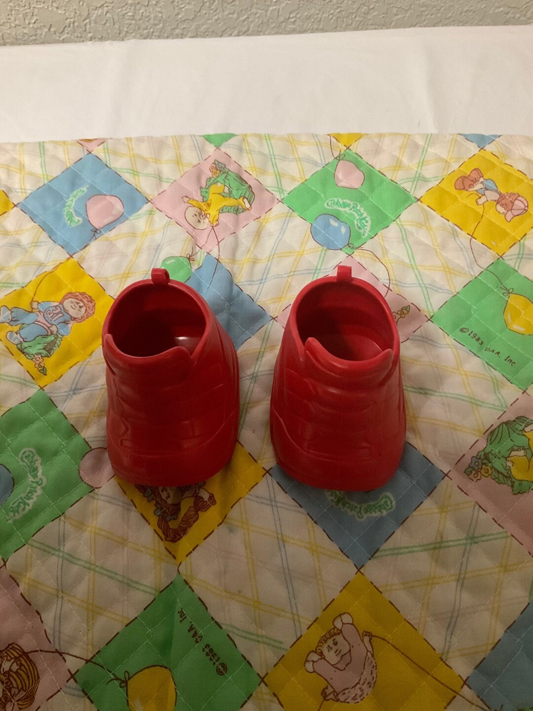 Vintage Cabbage Patch Kids Red Shoes for CPK Girl Doll All Occasions - Etsy